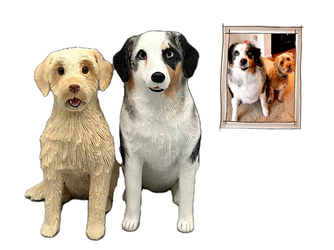 Customized Various Pet Statues, Personalized Birthday Gifts, Wedding ...