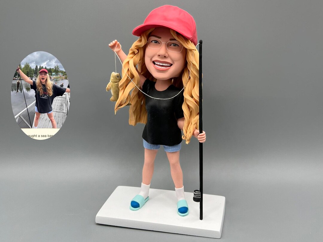 Personalized Shaking Head Doll, Customized Statues, Family Member Gifts ...