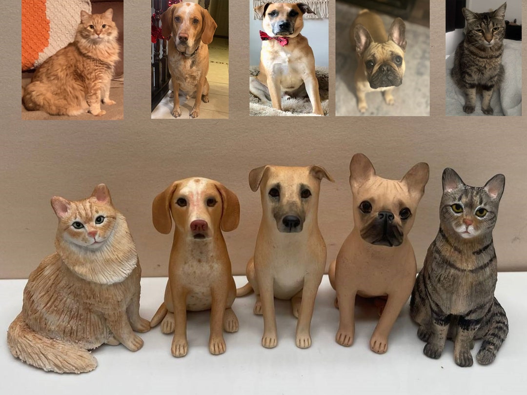 Customized Various Pet Statues, Personalized Birthday Gifts, Wedding ...