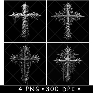 Chicano Cross Chain Thorns Metal Culture Ritual Tattoo Laser File ...