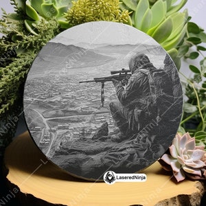 Military Soldier Sniper Army Fighter Combat Urban Hilltop Laser File ...