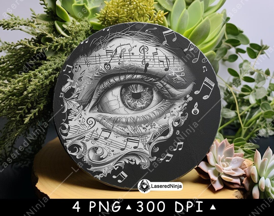 Eye Musical Notes Piece Tears Singer Artist Music Soul Laser File ...