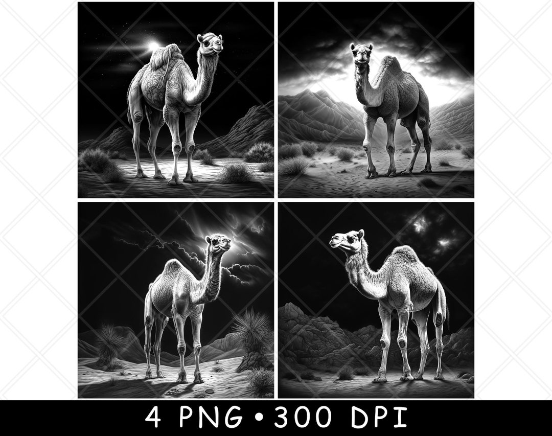 Arabian Camel Desert Animals Camelid Hump Back Livestock Laser File ...