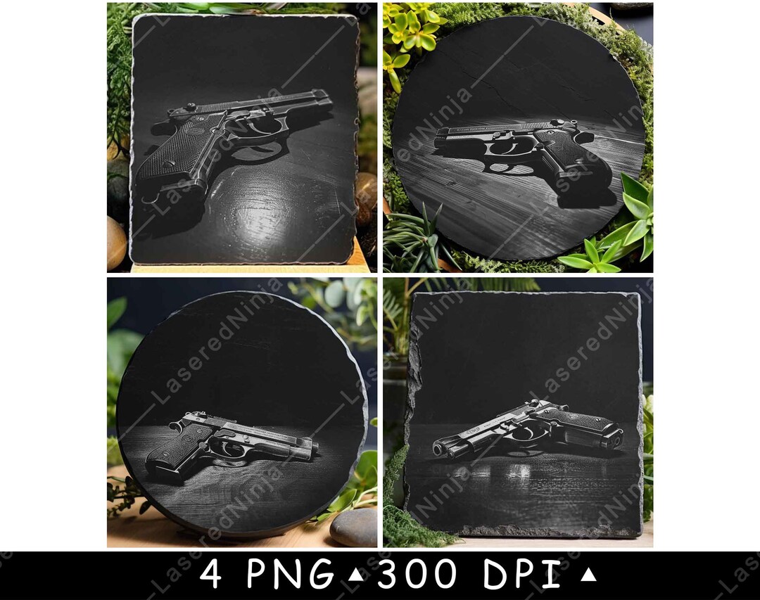 9mm Pistol Gun Firearm Handgun Weapon Tactical Gear Shot Laser File ...