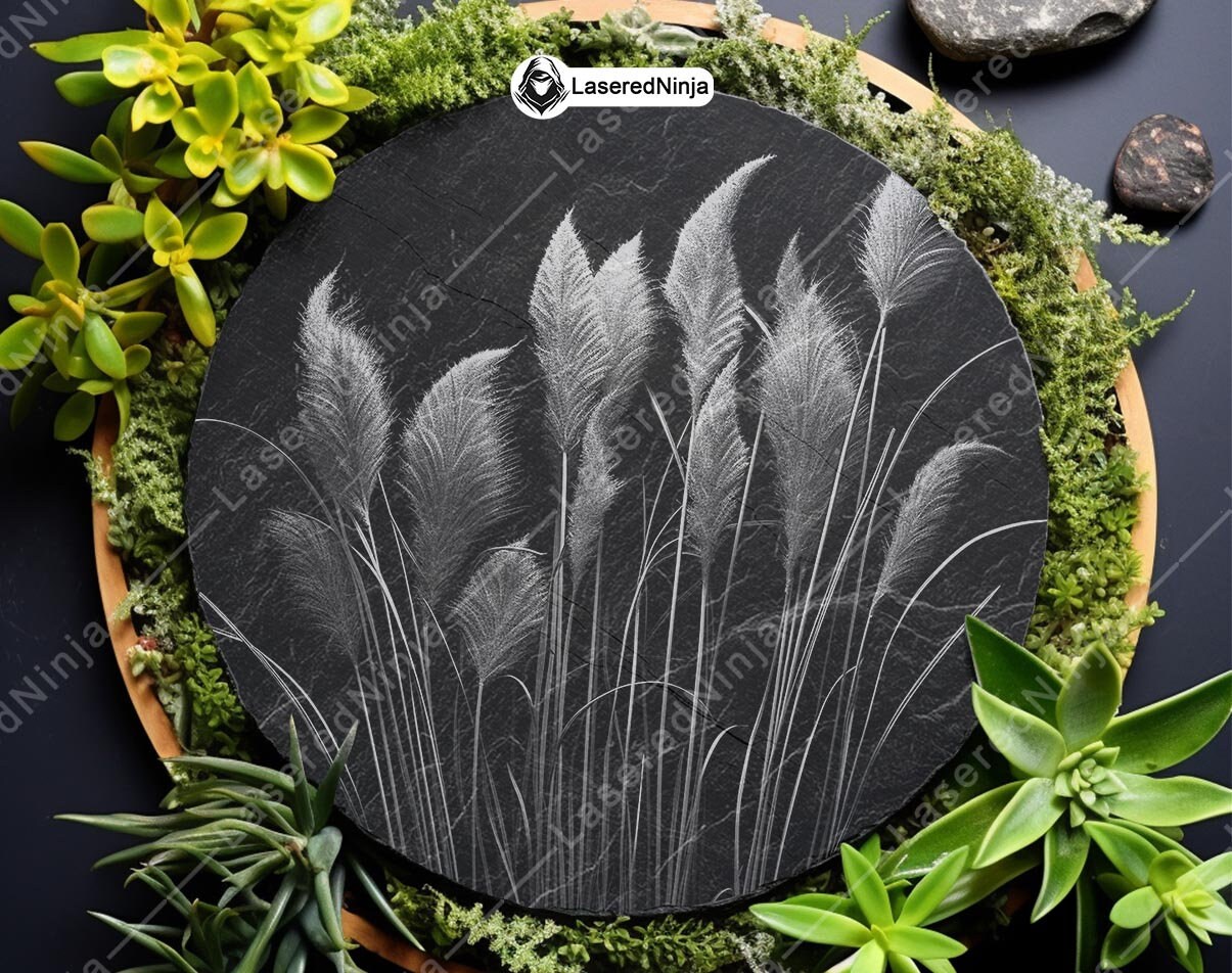 Reeds Cattail Schilf Bulrush Shrub Grass Marsh Wetlands Laser File ...