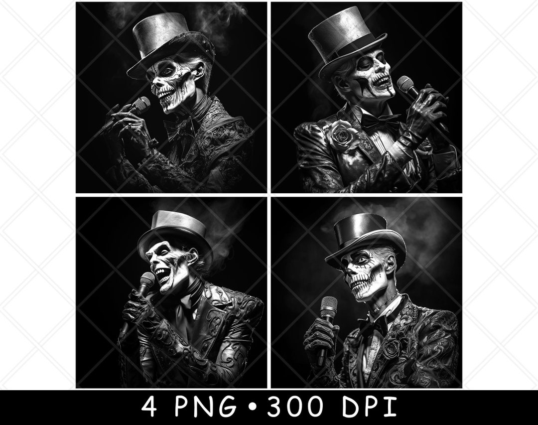 Skeleton Skull Singer Mexican Dead Creepy Vocal Musician Laser File ...