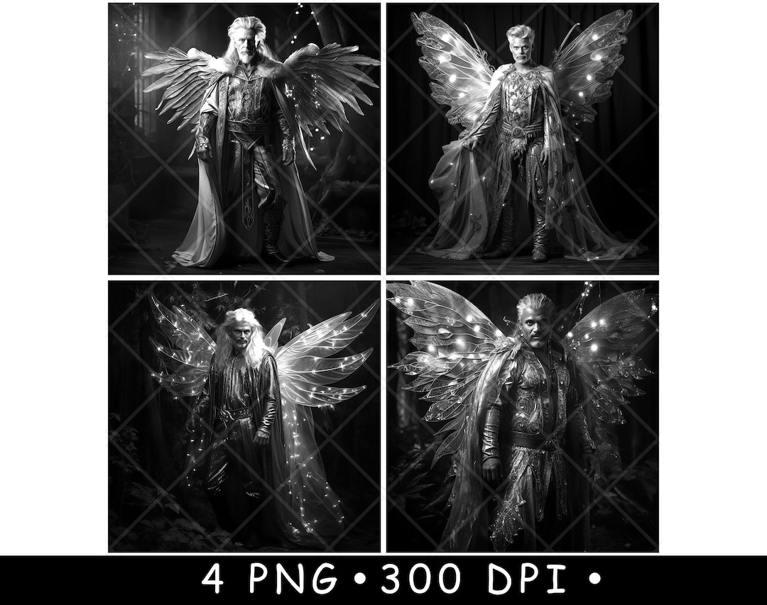Male Fairy Elf Enchanted Prince Fantasy Magical Warrior Laser File ...