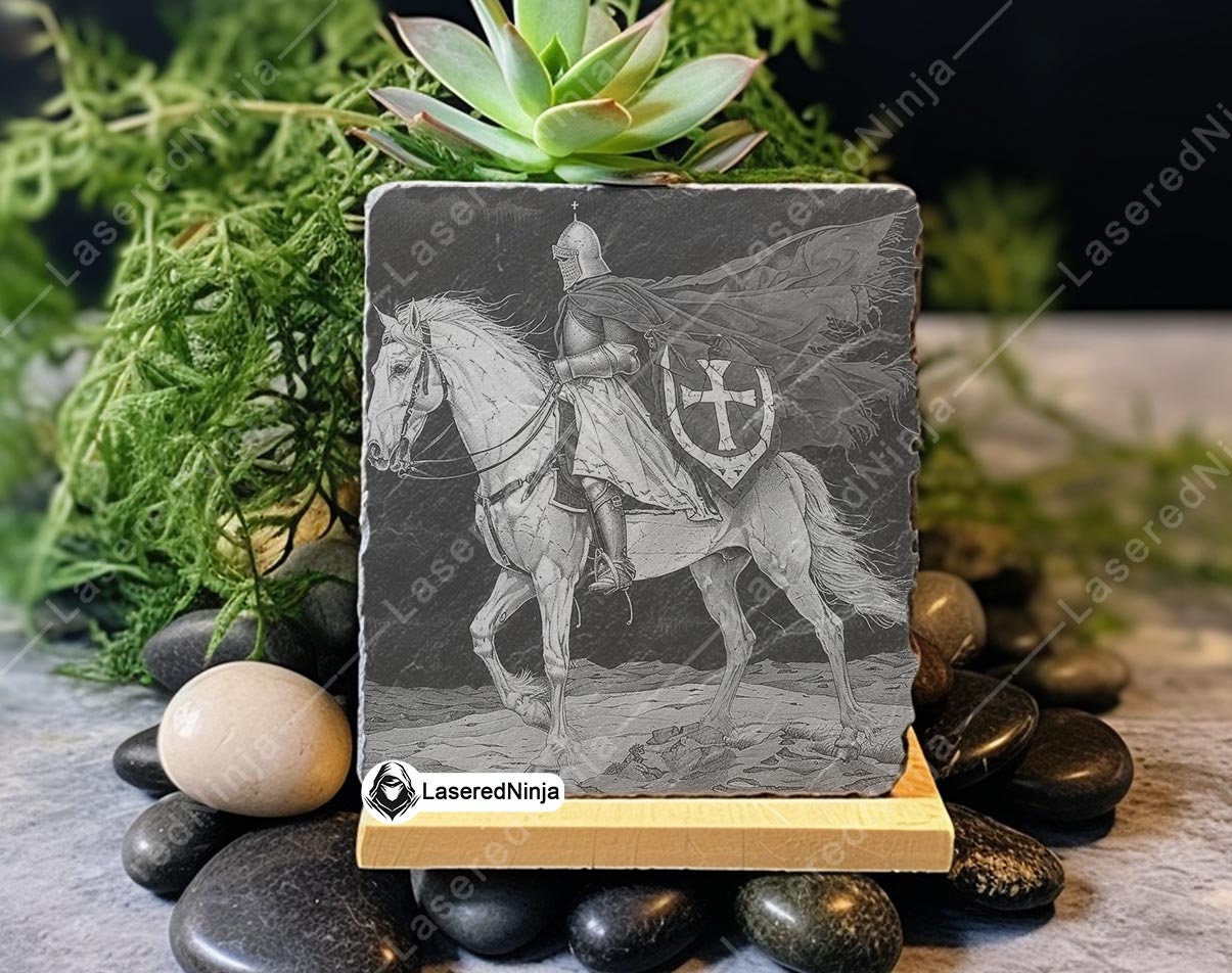 Crusader Freemason Equestrian Knight Templar Horse Order Laser File ...