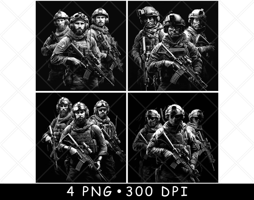 Warfare Soldier Military Troop Operatives Army Squad Coaster Laser File ...