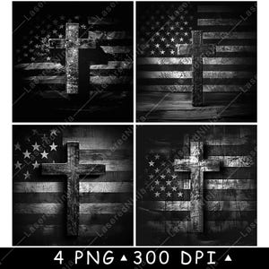 Cross American Flag Faith Patriotism Religious Old Glory Laser File ...