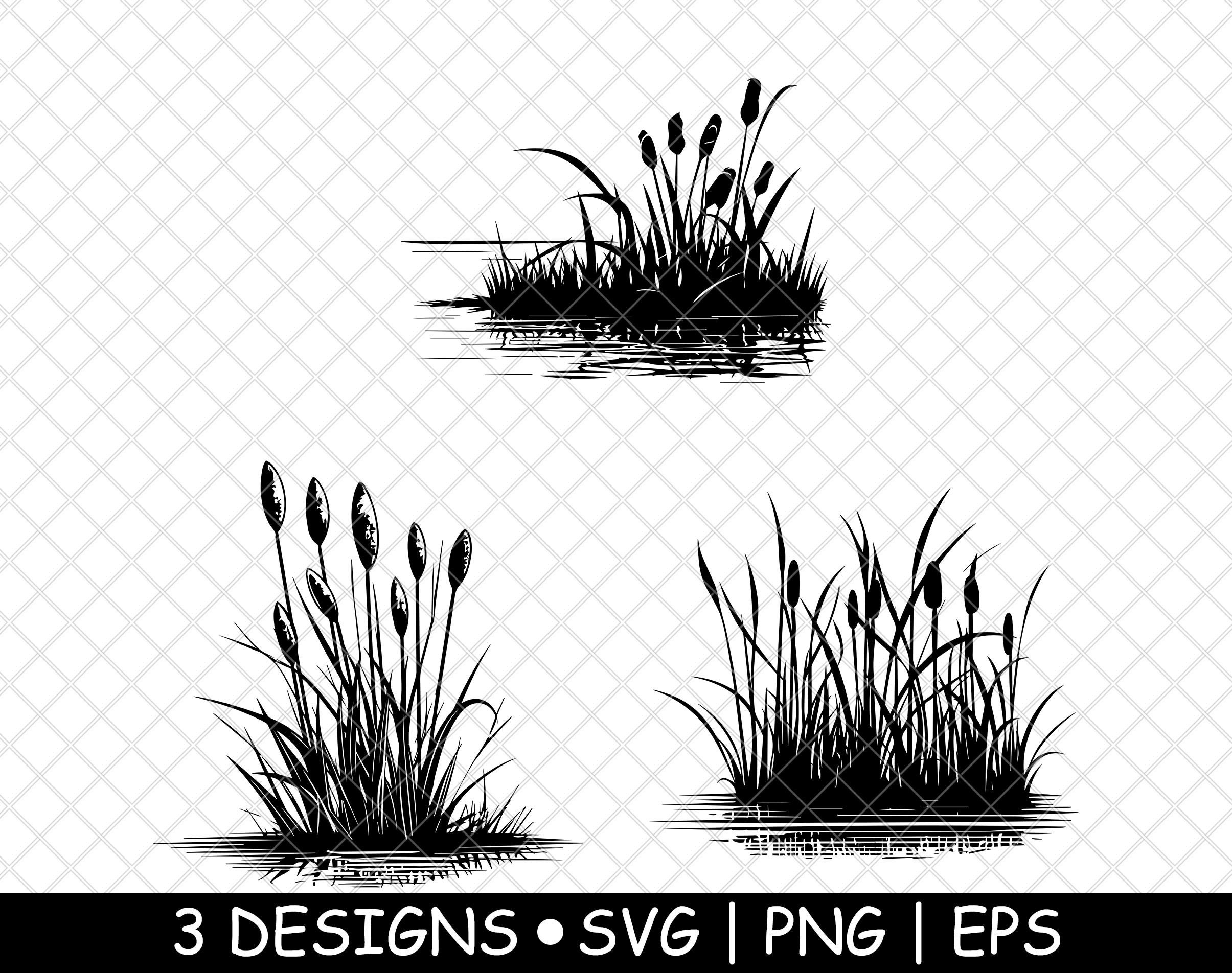 Cat Tail Plant Clip Art