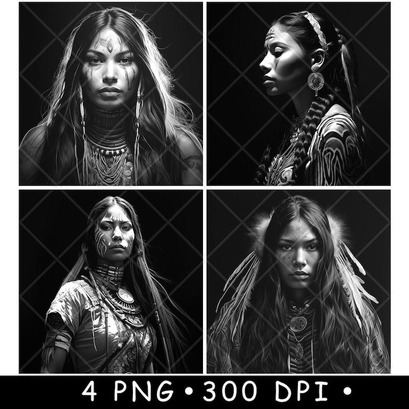 Native American Warrior Face Paint - Etsy
