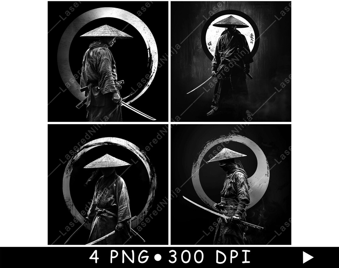 Japanese Katana Asian Samurai Warrior Ancient Assassin Laser File ...