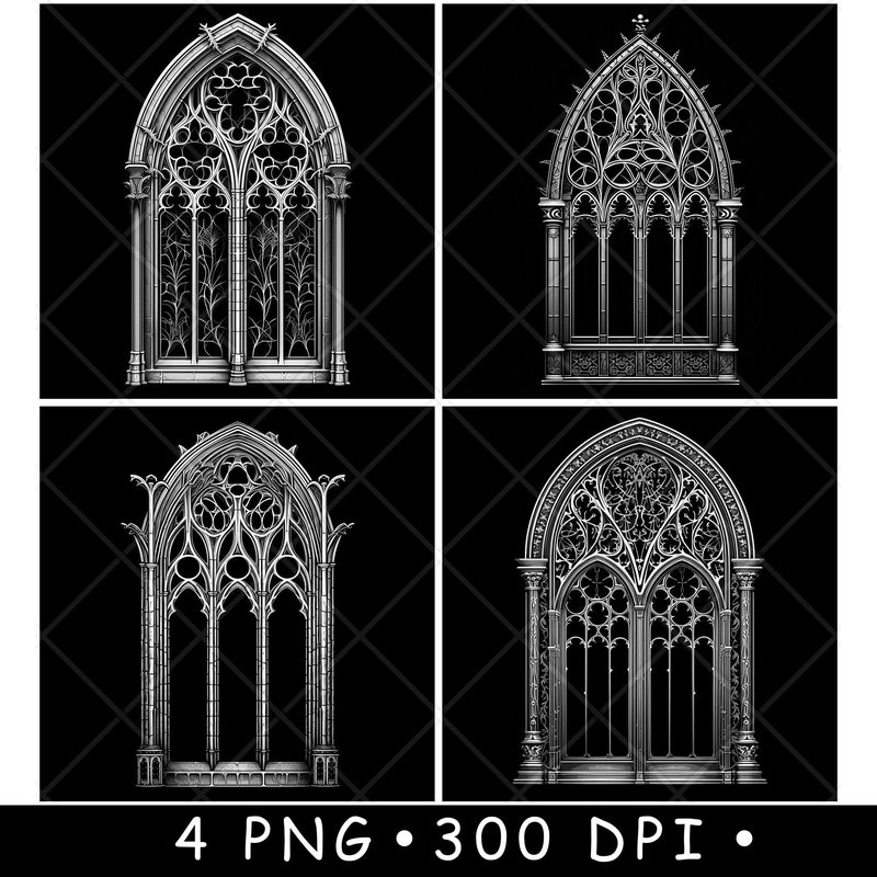Cathedral Window Frame - Etsy