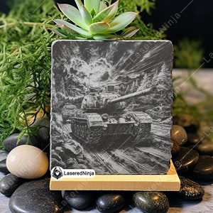 Military Tank Panzer Army Armored Vehicle Warzone Scene Laser File ...