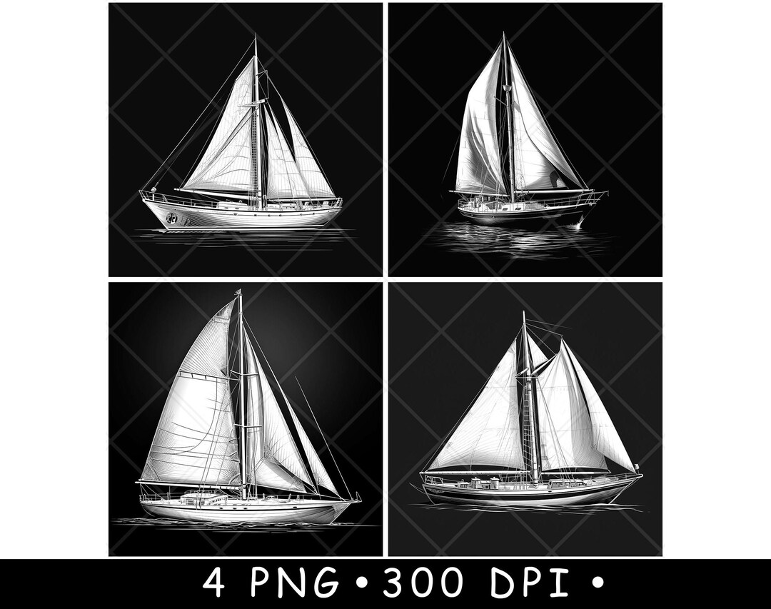 Sailboat Sailing Yacht Boat Sloop Ketch Sea Wind Vessel Laser File ...