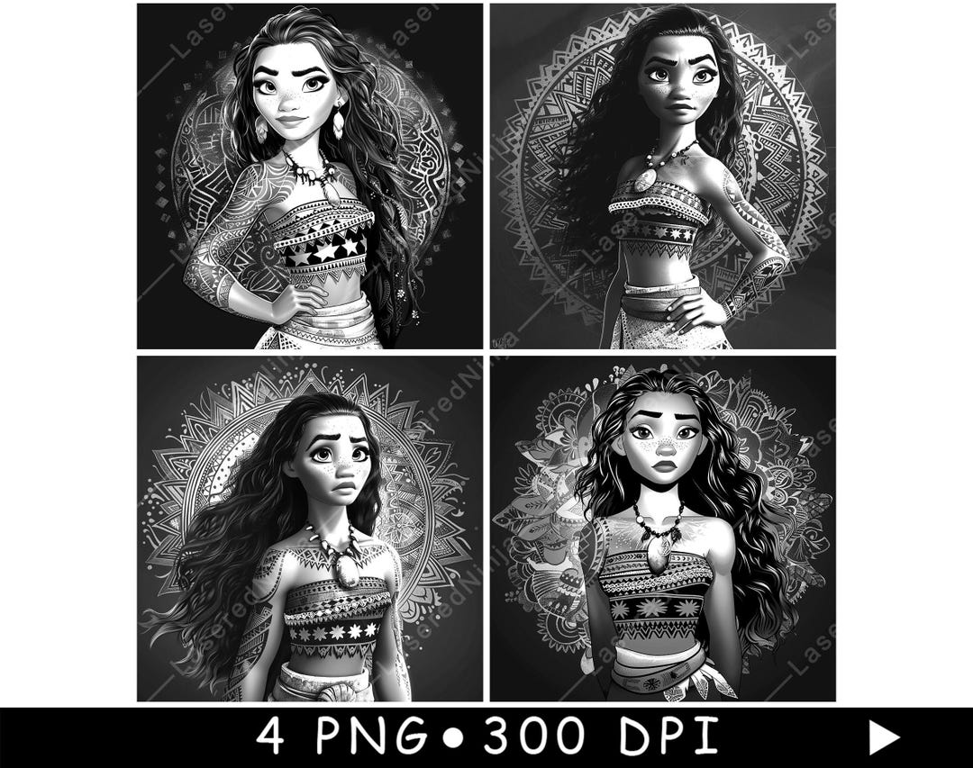 Island Princess Polynesian Woman Tattoos Hawaii Tribal Laser File ...