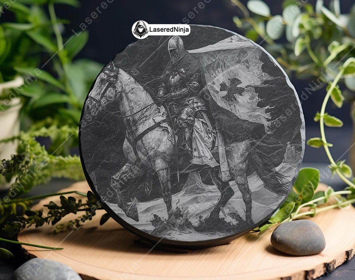 Crusader Freemason Equestrian Knight Templar Horse Order Laser File ...