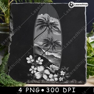 Surfboard Hawaiian Beach Craft Sled Wave Glider Gear Ride Laser File ...