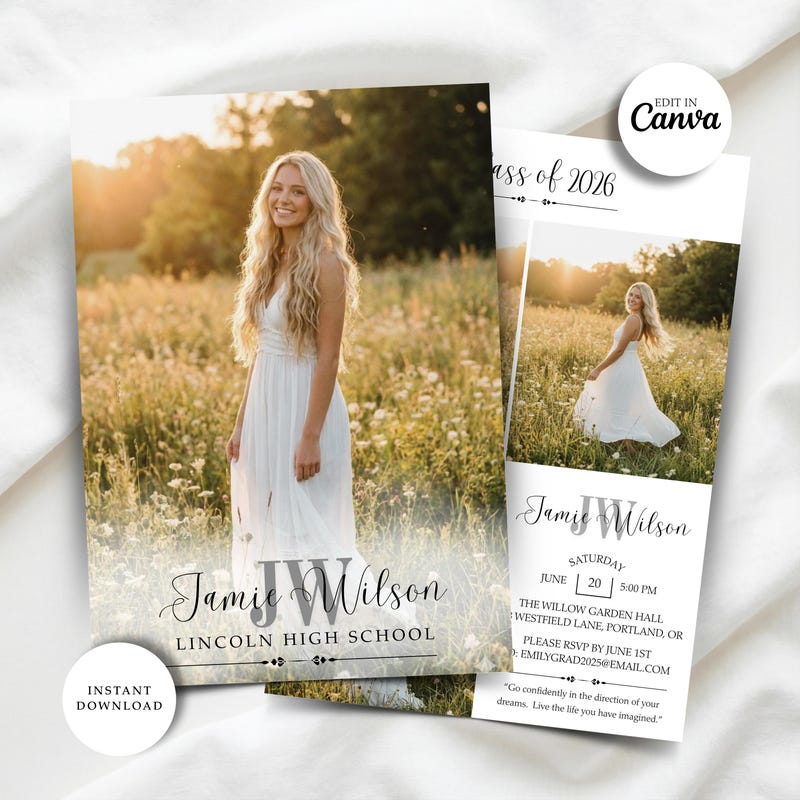 2026 Graduate Invitation - Etsy Canada