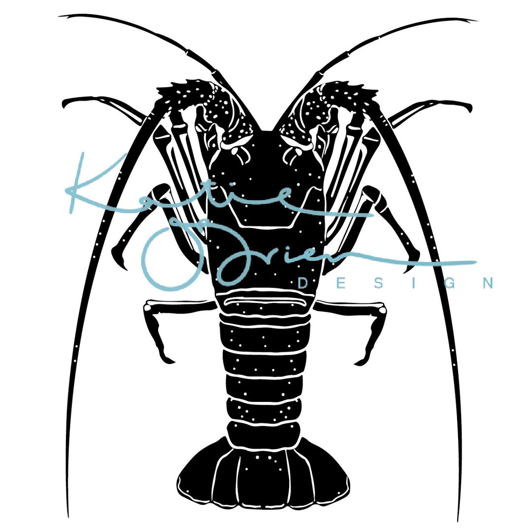 Crayfish SVG DXF Digital Art Cut File - Etsy