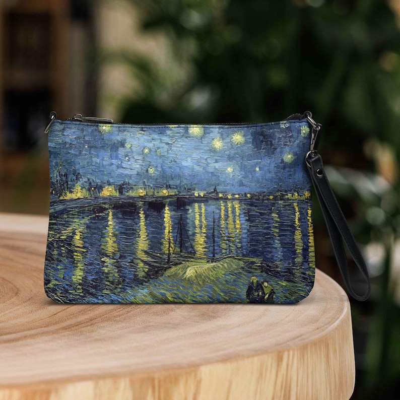 Vincent Van Gogh the Starry Night on the Rhone Purse - Etsy