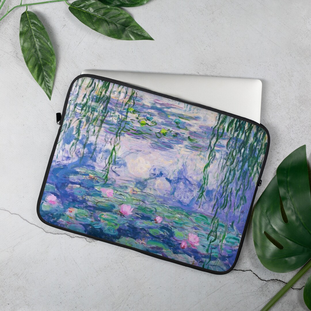 Claude Monet Water Lilies Laptop Sleeve - Etsy