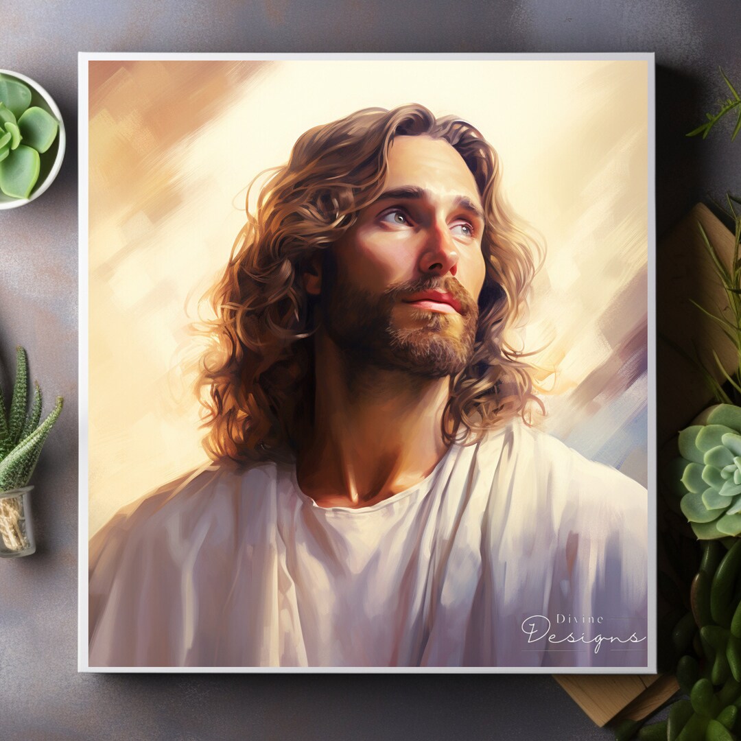 Jesus Christ Our Saviour & Redeemer HD Enhanced Matte Print - Etsy