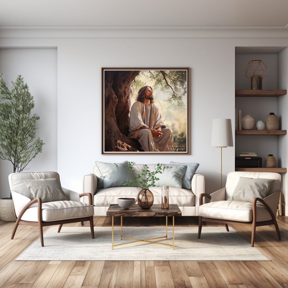 Jesus in Humble Prayer HD - Etsy