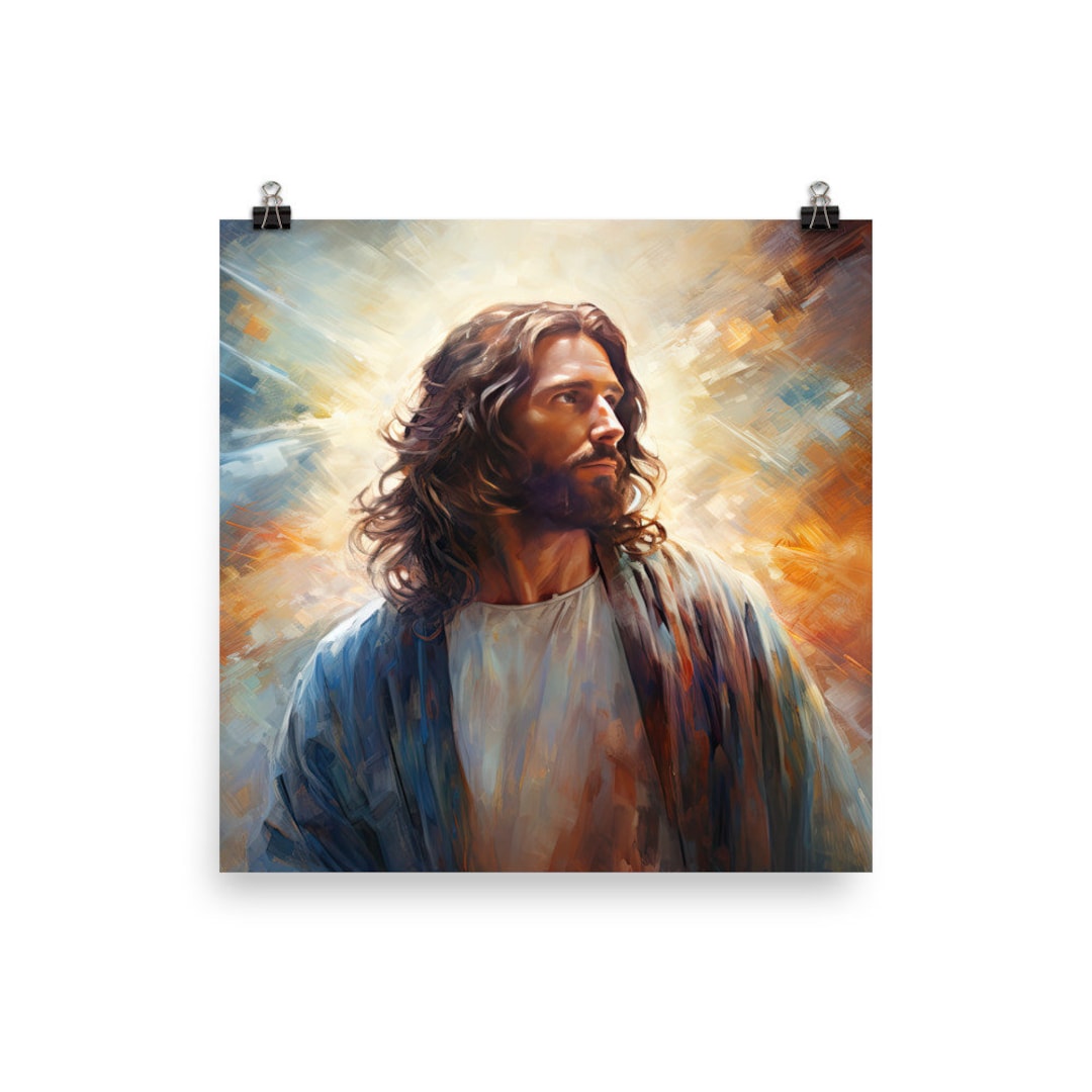 Jesus Christ, Our Redeemer HD - Enhanced Matte Print - Etsy