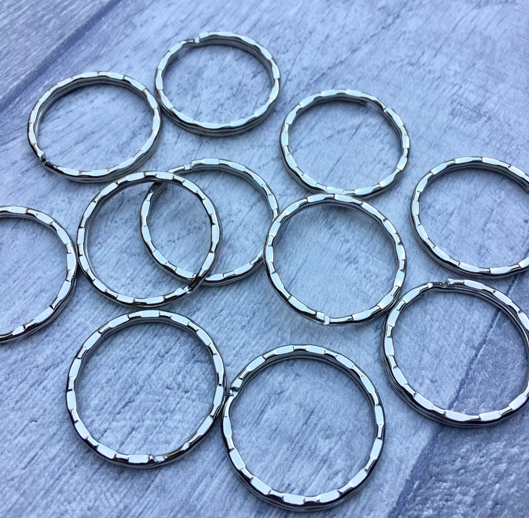 Iron Split Rings, Key Rings Findings, 25mm, Key Ring Making, Craft ...