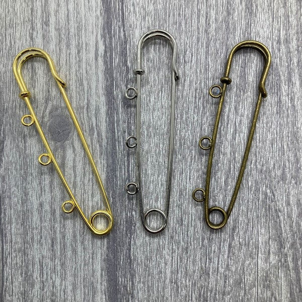 Decorative Safety Pins - Etsy UK