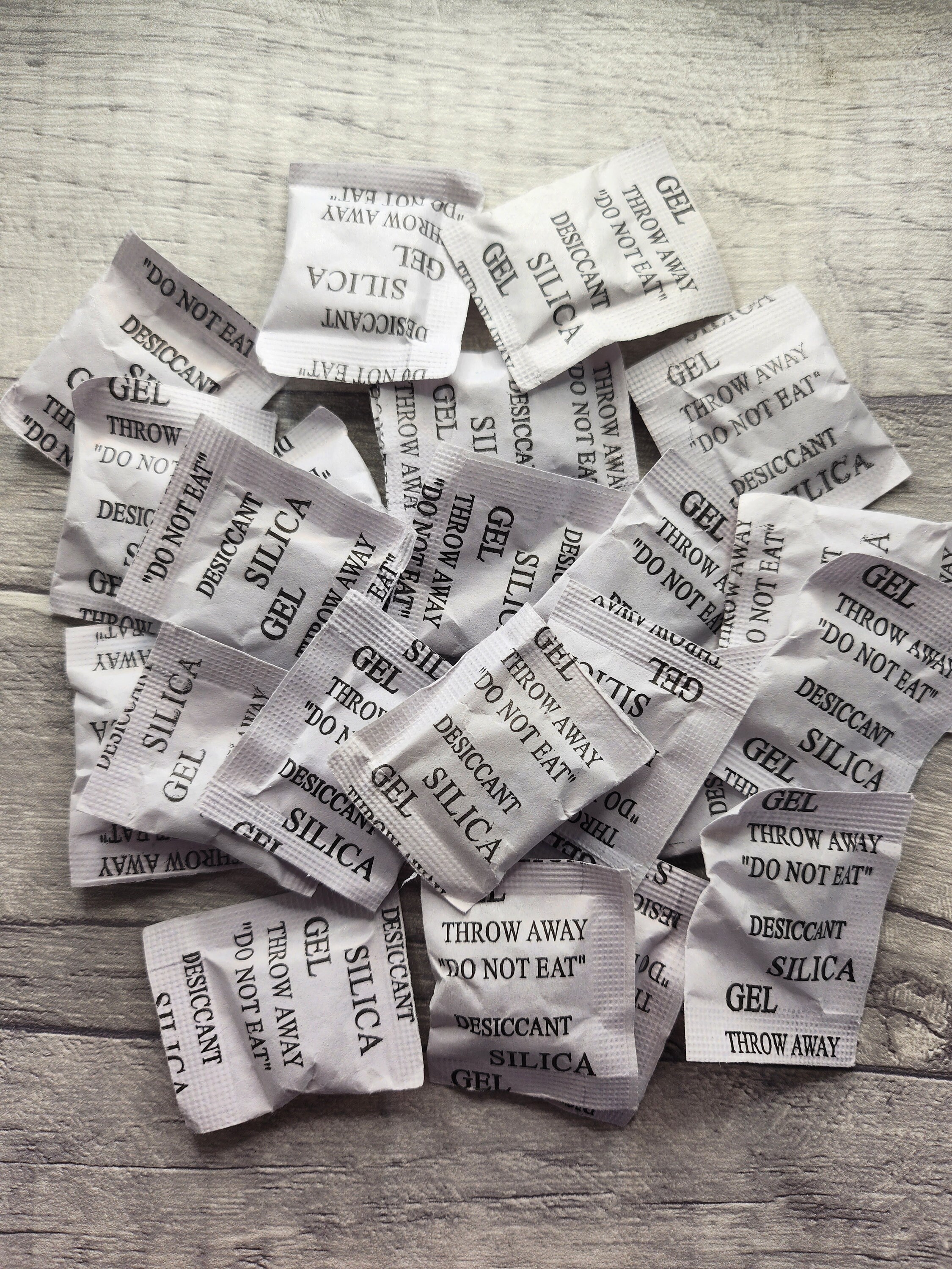 Silica Gel Sachet, 1g Each Packet, Pack of 25 or 50 - Etsy