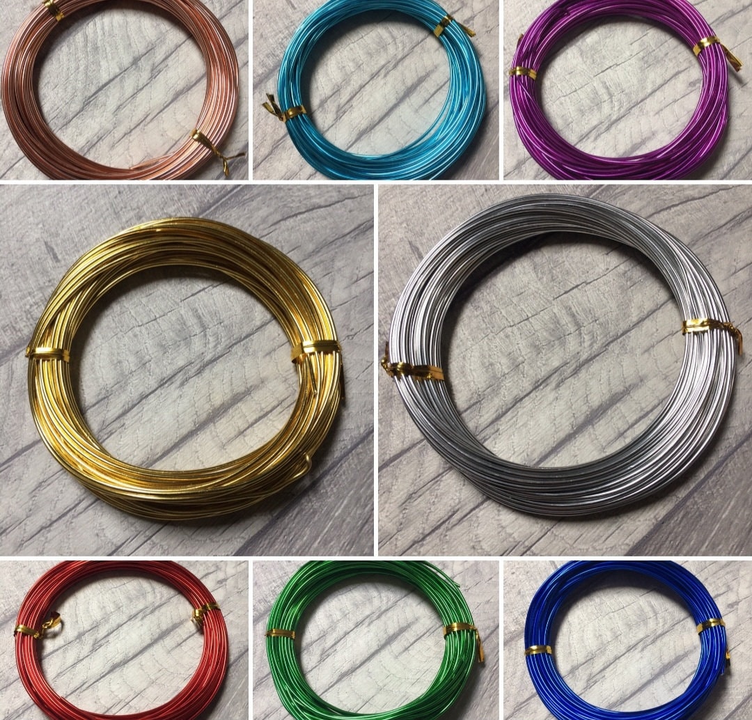 Aluminium Craft Wire, for Beading, Jewellery and Craft Making - Etsy UK