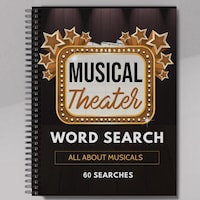 50 Best Musicals Scratch off Poster, Broadway Musicals Scratch Off ...