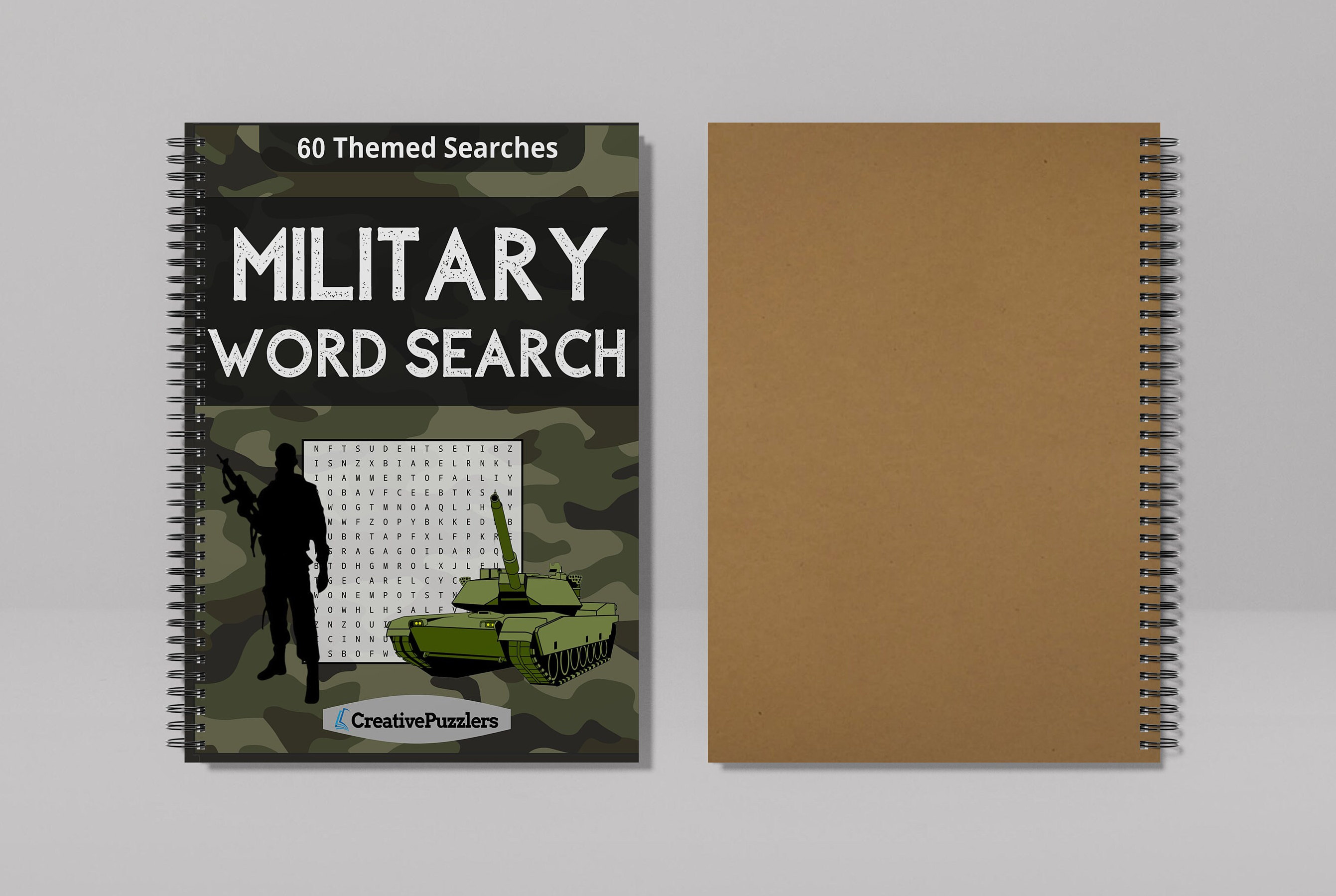 Military Word Search: 60 Pages Military Army Gift Book - Etsy