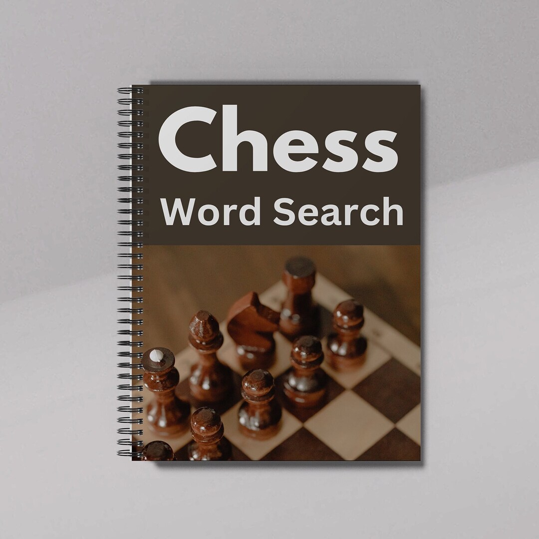 Chess Word Search: 45 Pages Chess Gift for Chess Players - Etsy New Zealand