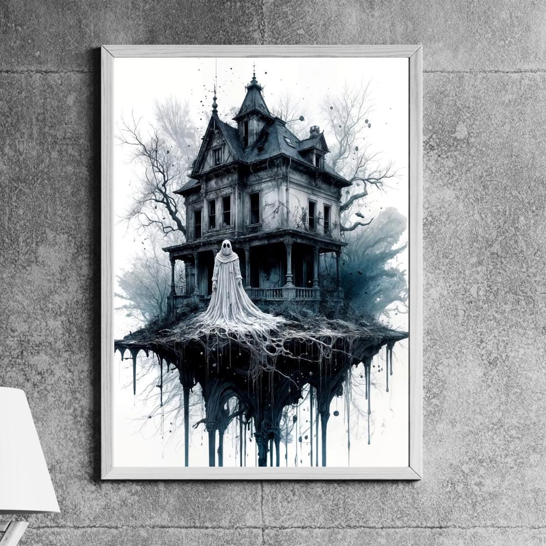 Eerie Wall Decor: Must-have Horror Art for Thrill-seekers | Spooky Home ...