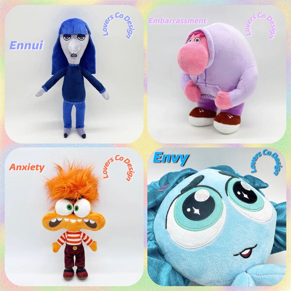 Inside Out 2 Anxiety Doll - Etsy