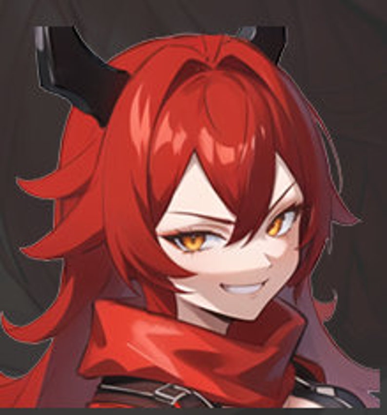 RED HOOD Nikke, Twitch, Discord, Youtube, YT, Stream Emote Emoji ...