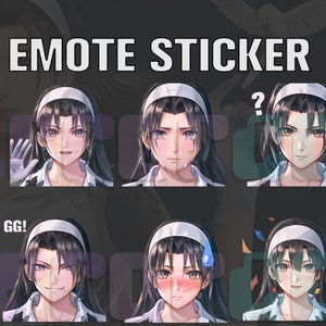 Jun Kazama Tekken 8, Twitch, Discord, Youtube, YT, Stream Emote Emoji ...