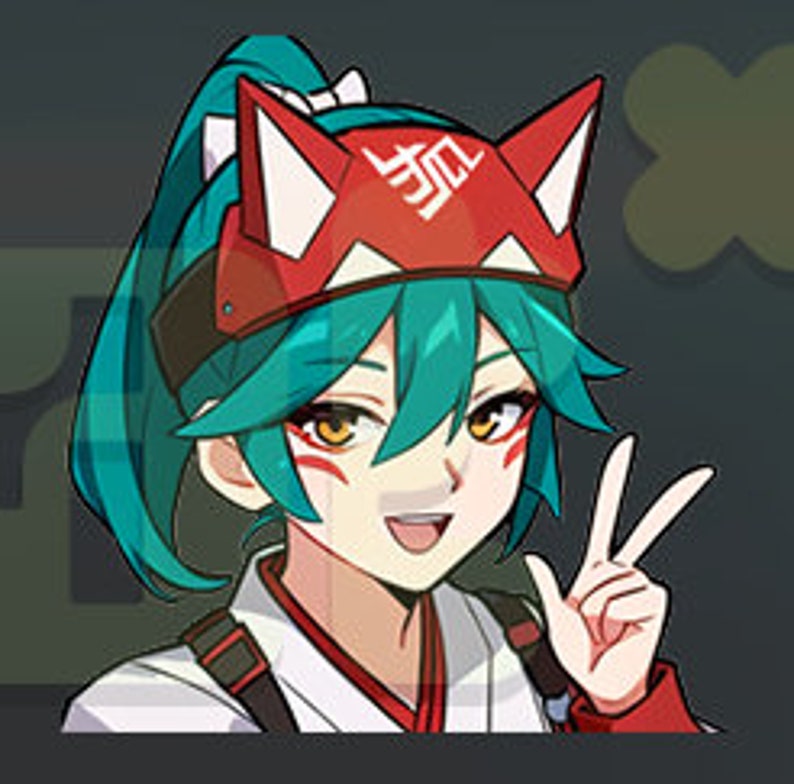 Kiriko Overwatch 2 Emote Sticker Pack: Twitch, Discord, Youtube ...