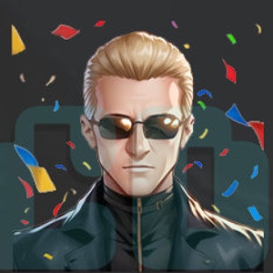 Albert Wesker Emote Sticker Pack: Twitch, Discord, Youtube (digital ...