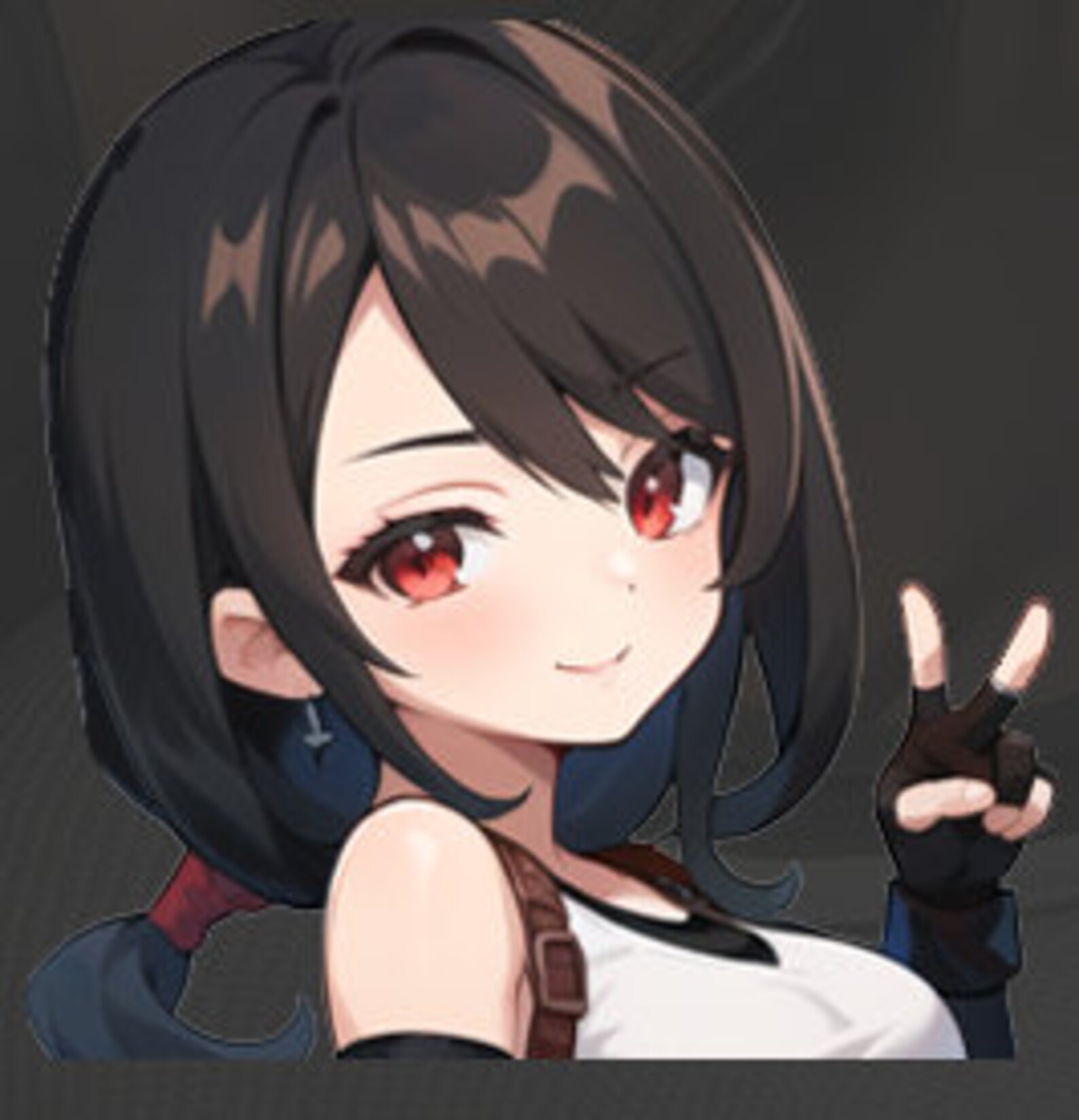 FF7 Girls Emote Sticker Pack: Tifa, Aerith, Yuffie (digital Download ...