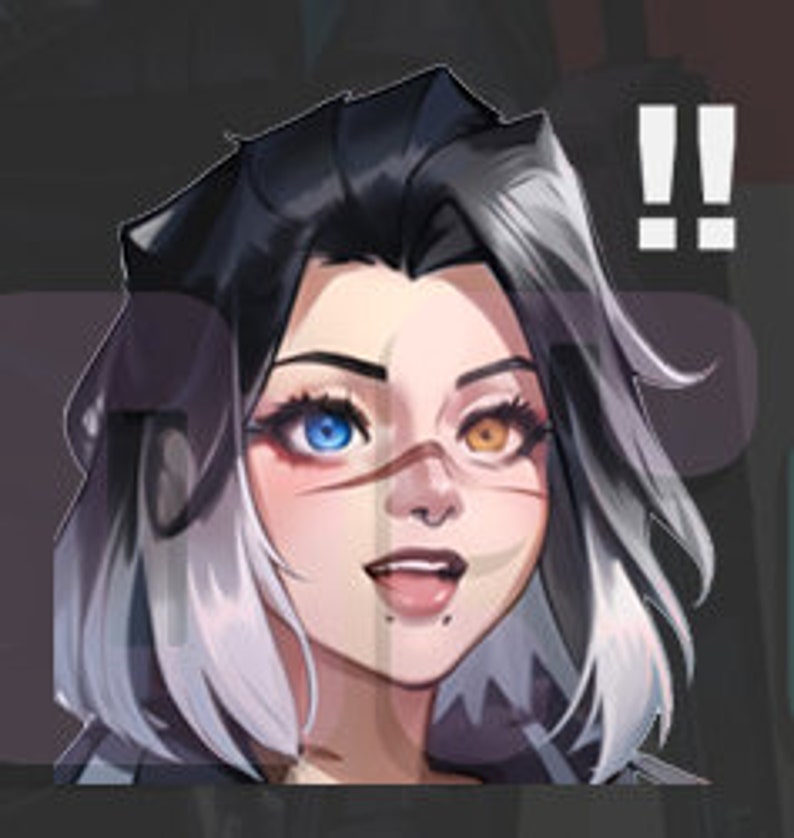 Fade Valorant Emote Sticker Pack: Twitch, Discord, Youtube (digital ...