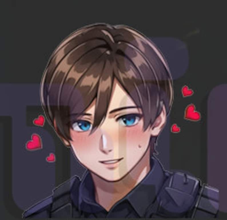 Leon S. Kennedy Emote Sticker Pack: Twitch, Discord, Youtube (digital ...