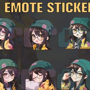 Killjoy Valorant Emote Sticker Pack: Twitch, Discord, Youtube (digital ...