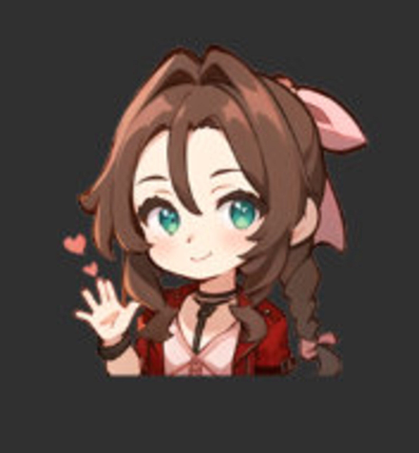 FF7 Girls Emote Sticker Pack: Tifa, Aerith, Yuffie (digital Download ...