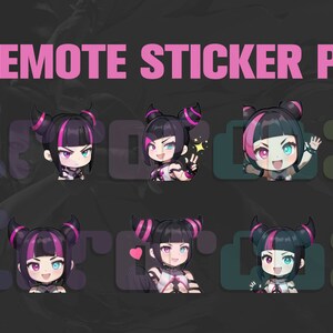 SF6 3-pack Juri/cammy/chun Li, Twitch, Discord, Youtube, YT, Stream ...