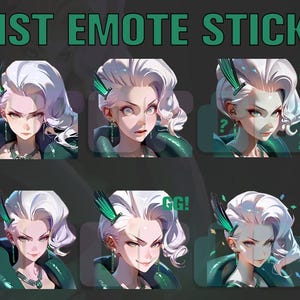 Lady Geist Deadlock, Twitch, Discord, Youtube, YT, Stream Emote Emoji ...